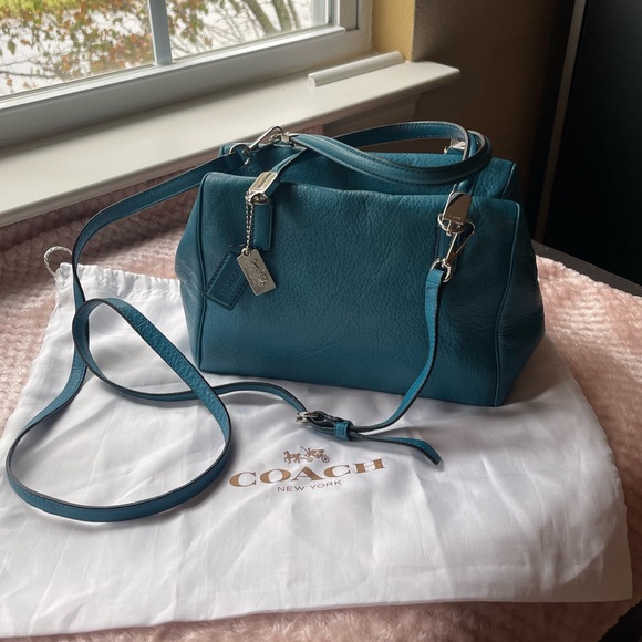 Coach | Bags | Coach Madison Leather Madeline Small Satchel Crossbody ...